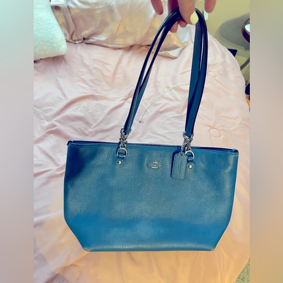 Coach | Bags | Coach Bag Navy Blue | Poshmark